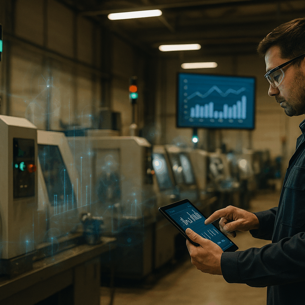 Machine data acquisition in production (MDA) - Selfbits GmbH